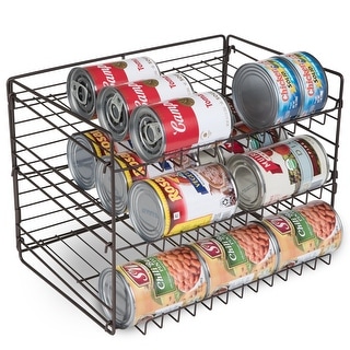 Smart Design Premium 3 Tier Can Rack Organizer - Bed Bath & Beyond ...