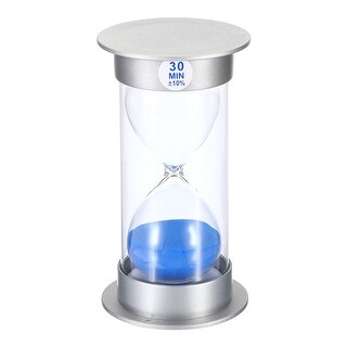30 Minute Sand Timer, Sandy Clock Count Down Sand Glass, Blue Sands ...