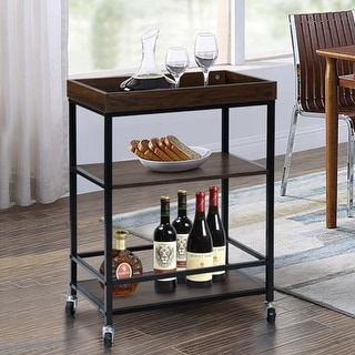 Kitchen Island Cart Bar Cart with Storage - Bed Bath & Beyond - 37781737