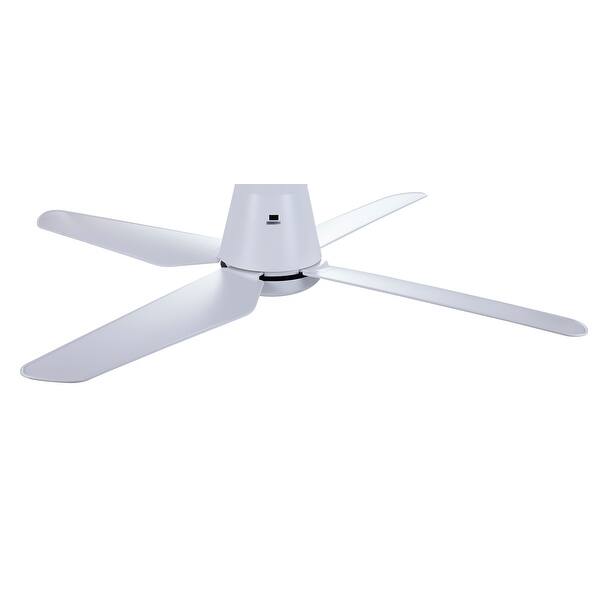 Lucci Air Aria Hugger 52" CTC Light with Remote Ceiling Fan - N/A - Bed ...