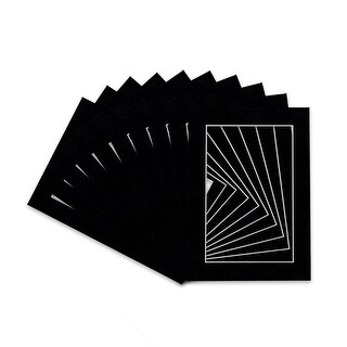 24x36 Mat for 20x30 Photo - Black Suede Matboard for Frames Measuring ...