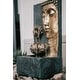XBrand Cascading Buddha Face Indoor Outdoor Zen Water Fountain w/LED ...