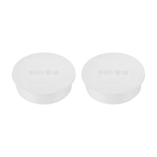 2Pcs 45mm OD Pipe Hole Plug Round Tubing Insert Cover Pipe End Cap ...