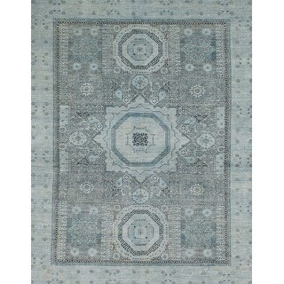 Ahgly Company Machine Washable Abstract Baby Blue Area Rugs - Bed Bath ...