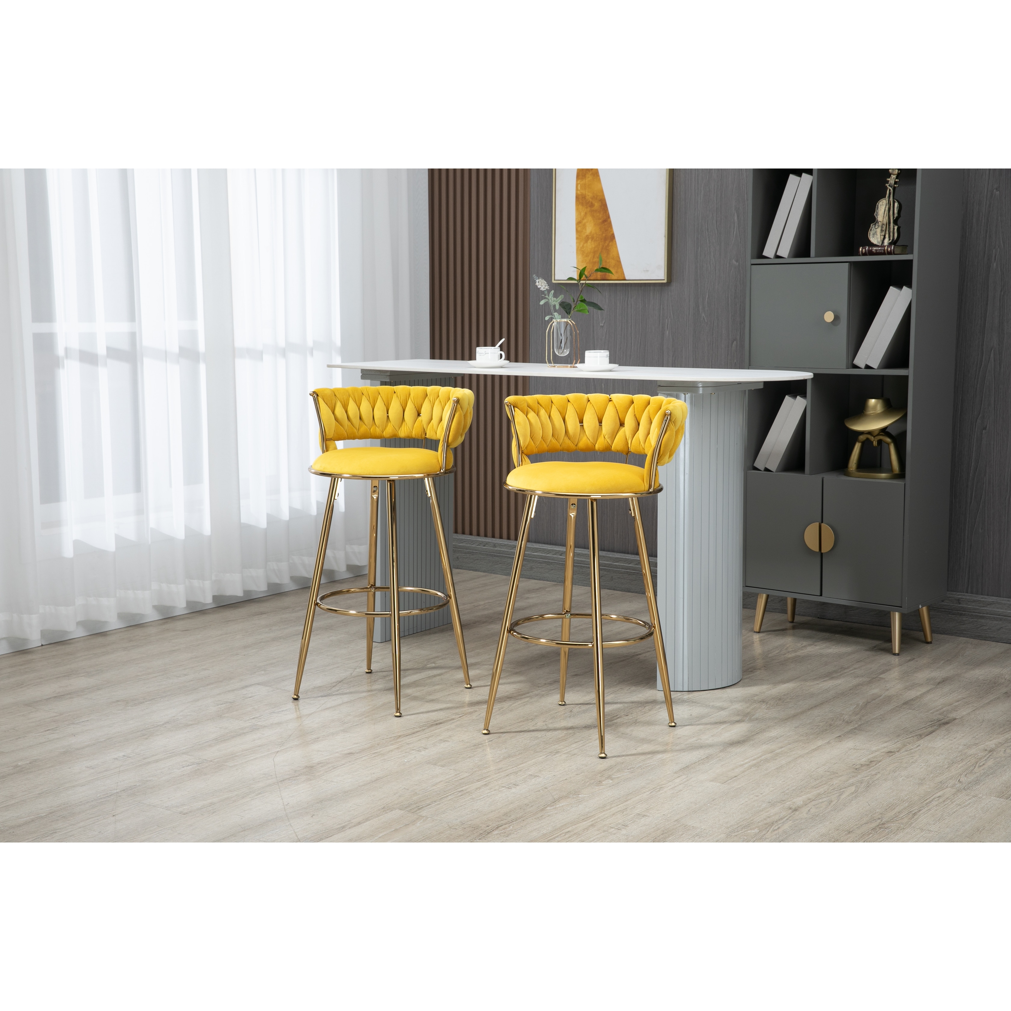 Yellow Beach Counter and Bar Stools - Bed Bath & Beyond