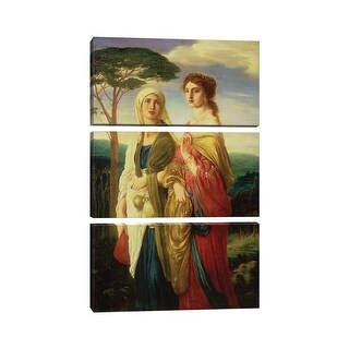 iCanvas "Judith and her Attendant" by Simeon Solomon 3-Piece Canvas ...