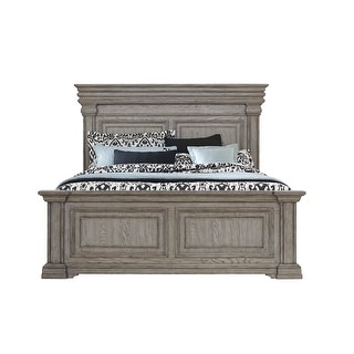 Madison Ridge King Panel Bed in Heritage Taupe - Bed Bath & Beyond ...