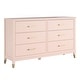 CosmoLiving by Cosmopolitan Westerleigh 6 Drawer Dresser - Bed Bath ...