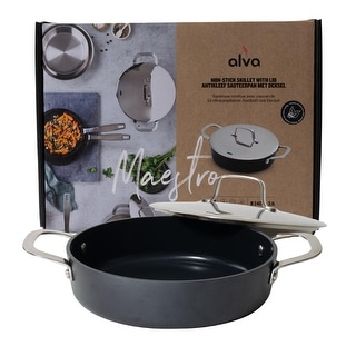 Alva Maestro Ceramic Nonstick Frying Pan Skillet Non Toxic Cookware ...