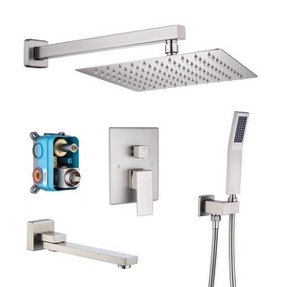 10 inch Shower System, Wall Mounted Shower Head Systems with High ...