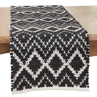 Handcrafted Delight Diamond Chindi Table Runner - Bed Bath & Beyond ...