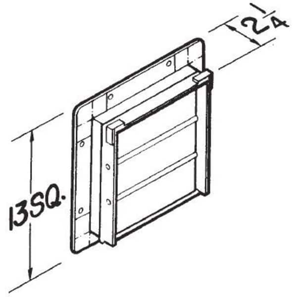 Broan 10" Round Duct Wall Cap with Gravity Damper - Bed Bath & Beyond ...