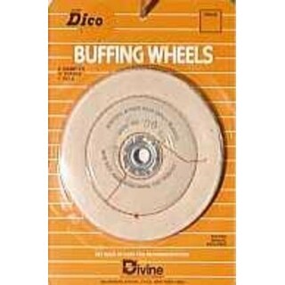 Dico Products 527-36-6 Plastic Buffing Wheel, 1/4", Back - Bed Bath ...