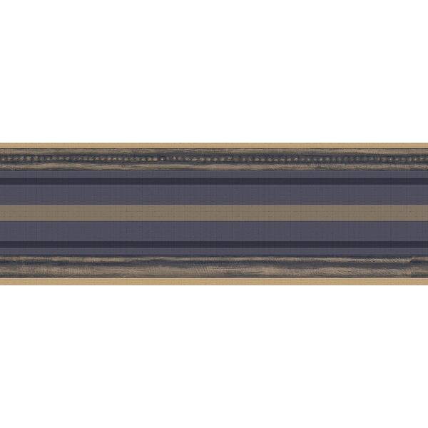 navy blue border roll
