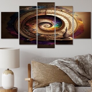 Designart "Calculating The Universe Cosmic Cartography III" Astrology ...