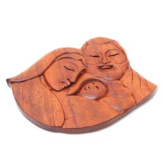 Novica Handmade Jesus Birth Wood Relief Panel - Bed Bath & Beyond ...
