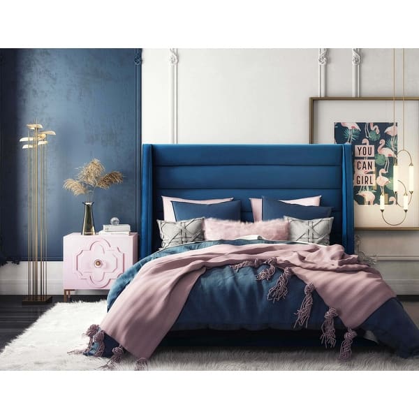 Koah Velvet Bed - Bed Bath & Beyond - 28251460