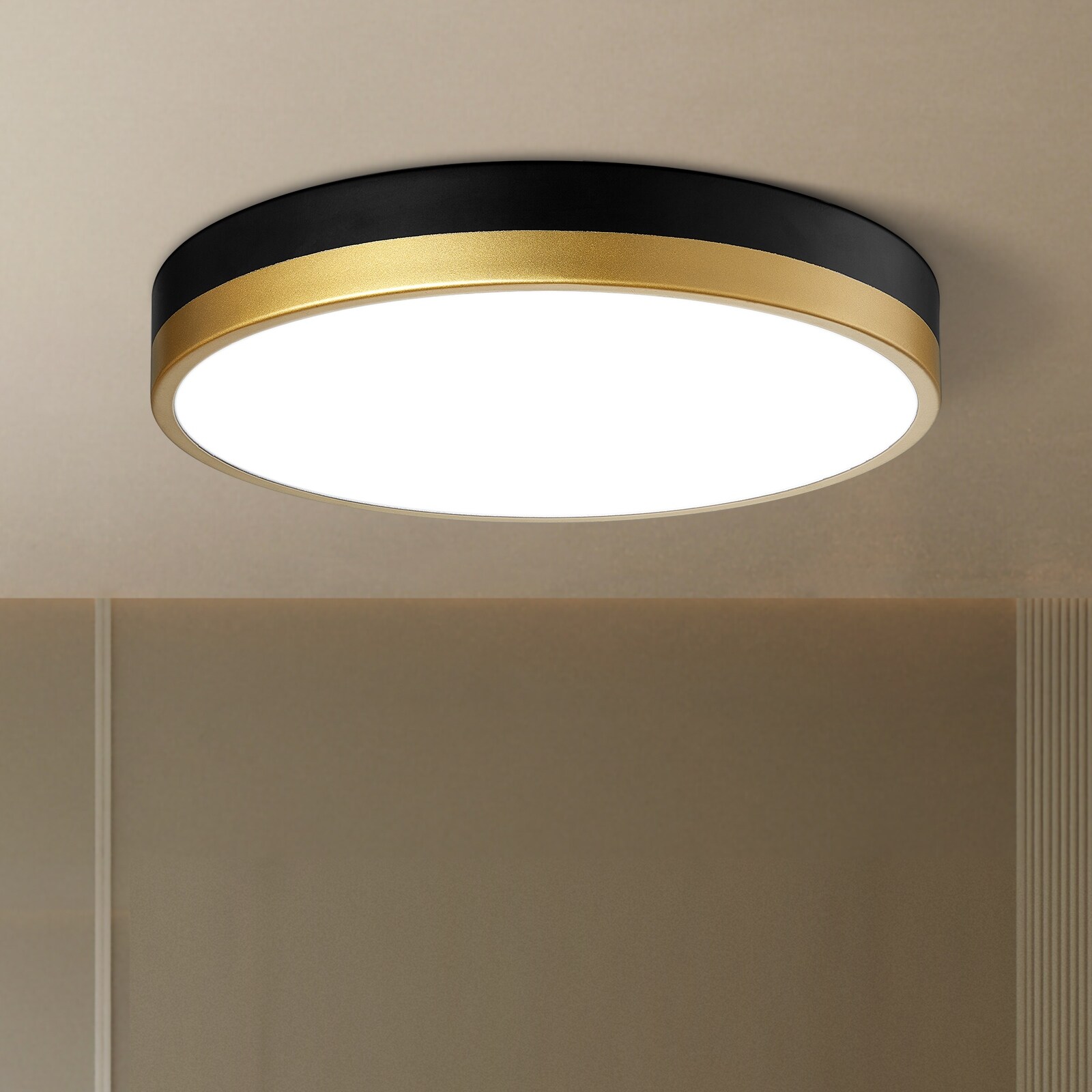 Acrylic, Gold Flush Mount Ceiling Lights - Bed Bath & Beyond