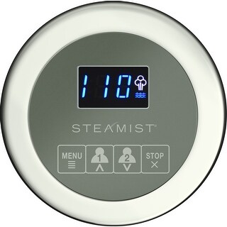Steamist Round Steambath Digital Controller - Bed Bath & Beyond - 23091771