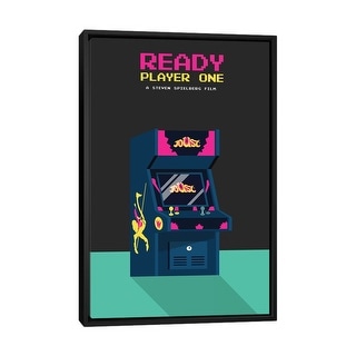 iCanvas "Ready Player One Minimalist Poster" by Popate Framed - Bed ...