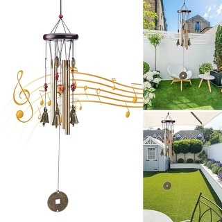 Large Deep Tone Wind Chimes for Outdoor Garden Decor - Bed Bath ...