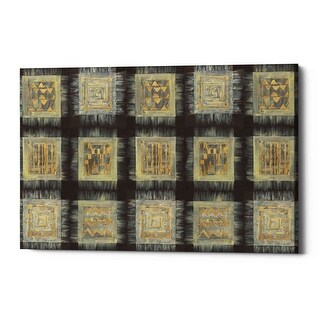 Epic Graffiti 'Gold Tapestry VIII RUG' by Albena Hristova, Canvas Wall ...