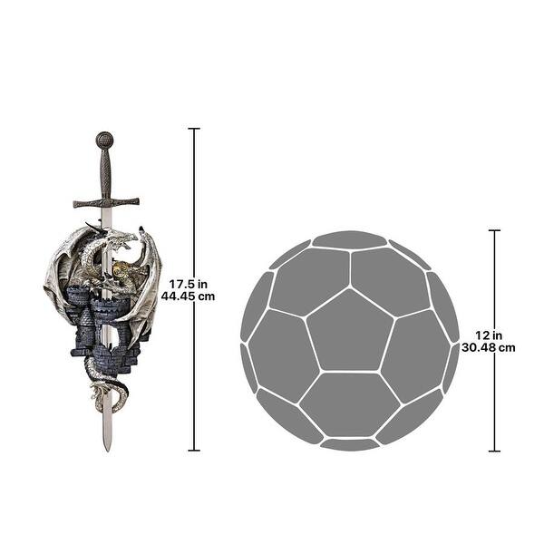 Design Toscano Dragon of Stonebridge Castle Wall Sculpture - Bed Bath ...