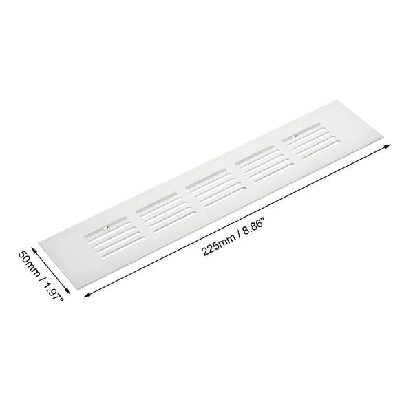 Rectangle Air Vents Grille Mesh Airflow Louver for Cabinet Bathroom ...