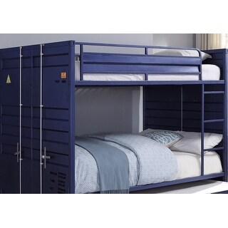 Cargo Bunk Bed (Full/Full), Blue (1Set/2Ctn) - Bed Bath & Beyond - 38451060