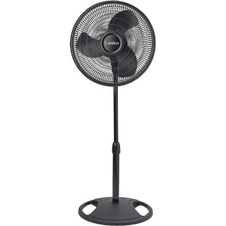 Lasko 2521 Black 16-inch Oscillating Stand Fan - Bed Bath & Beyond ...