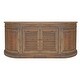 70 Inch Sideboard Console Serving Buffet Cabinet, 2 Shuttered Doors ...