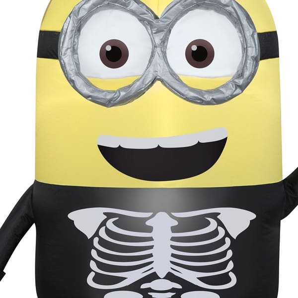 Gemmy Airblown Dave as Skeleton Universal, 3 ft Tall, Multi - On Sale ...