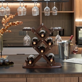 Wine rack/wine racks countertop/Solid wood wine rack /Home wine rack ...