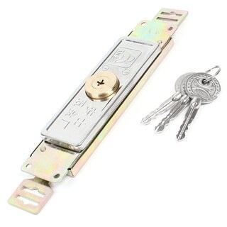 Warehouse Mall Common Metal Rolling Shutter Door Lock w 3 Keys Brass ...