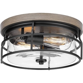 2 light flush mount ceiling light fixture vintage farmhouse close to ...