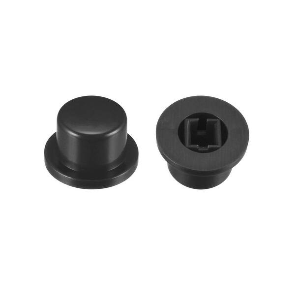 20Pcs 9.3x5.6mm Pushbutton Switch Caps Cover Black for 6x6x7.3mm Tact ...