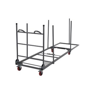 ZOWN Commercial Rectangular Folding Table Trolley Cart - Bed Bath ...