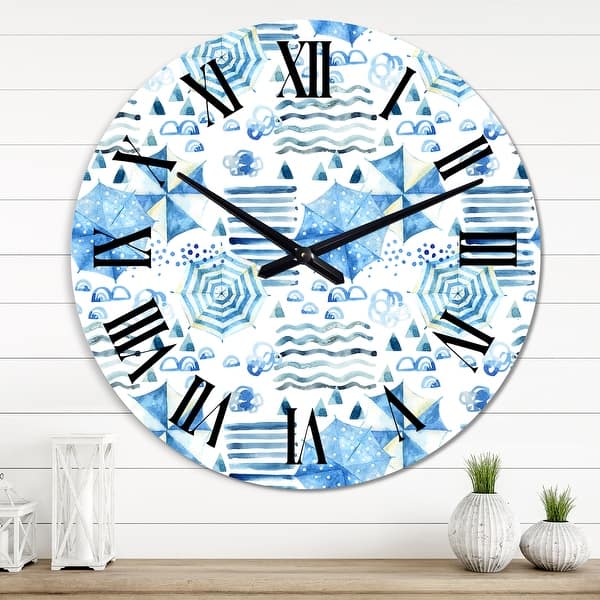 sun design wall clock