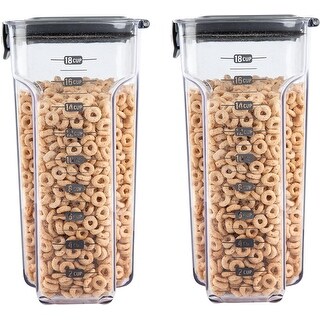 Progressive International ProKeeper+ Clear Plastic Airtight Food Baker ...