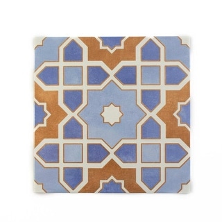 Gothic 10 x 10 Geometric Porcelain Floor and Wall Tile - Bed Bath ...
