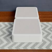 Onetan 8-Inch Wooden Box Spring, Low Profile Split Bed Foundation Ideal ...