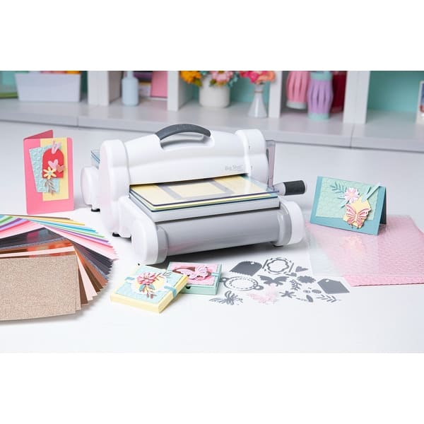 Sizzix Big Shot Plus Machine Starter Kit - On Sale - Bed Bath & Beyond ...
