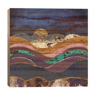 Color Fields Print On Wood by SpaceFrog Designs - Multi-Color - Bed ...