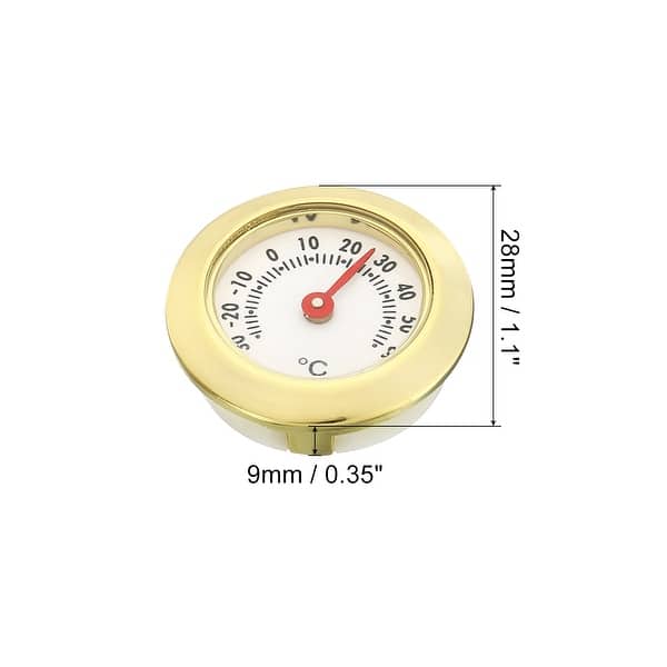 1.1” Mini Indoor Outdoor Thermometer Temperature Monitor Meter Gauge ...