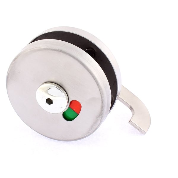 Bathroom Toilet Engaged Indicator Door Slided Lock Latch Doorknob - 3.4 ...