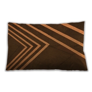 Ahgly Company Patterned Indoor-Outdoor Blood Night Red Lumbar Throw ...