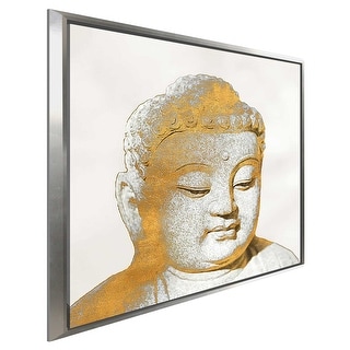 "Buddha Soul Gold" Print on Floating Canvas - Bed Bath & Beyond - 36404141
