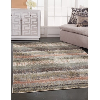 Green, Pink, Multi-color Area Rug 8x10 - 8' x 10' - Bed Bath & Beyond ...