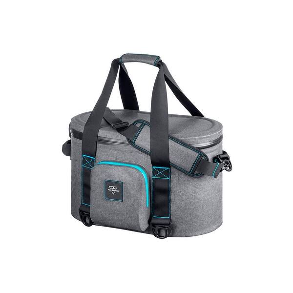 Monoprice Emperor Flip Portable Soft Cooler 20 Can - Gray | Waterproof ...