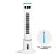 Simple Deluxe Mist Tower Fan, 12 Speeds & 3 Modes Settings Standing Fan ...